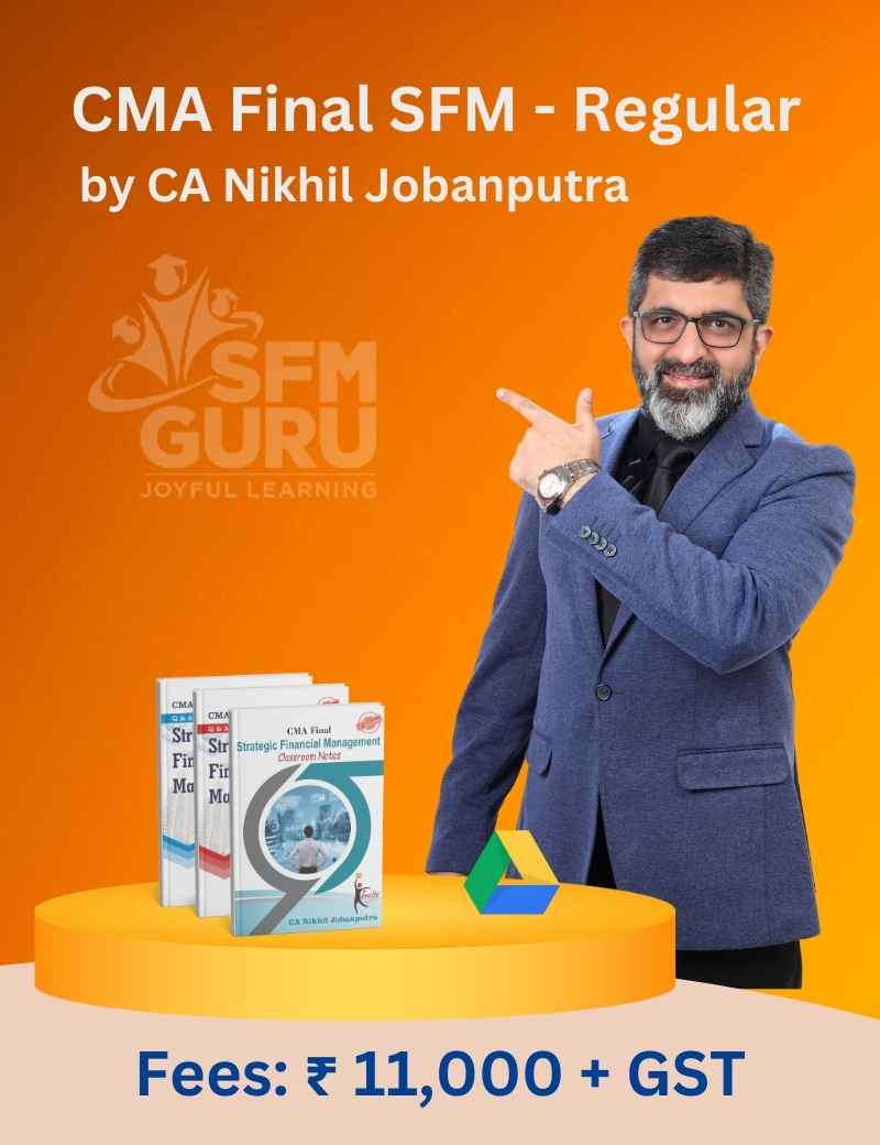 CMA Final SFM Regular (With Printed Books) | SFM Guru CMA Final SFM Regular (With Printed Books) | SFM Guru